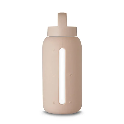 Muuki szklana butelka na wodę 720 ml Desert Rose