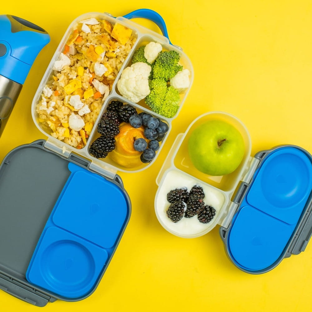 bbox mini lunchbox z przegródkami dla dzieci do szkoły Blue Slate ...