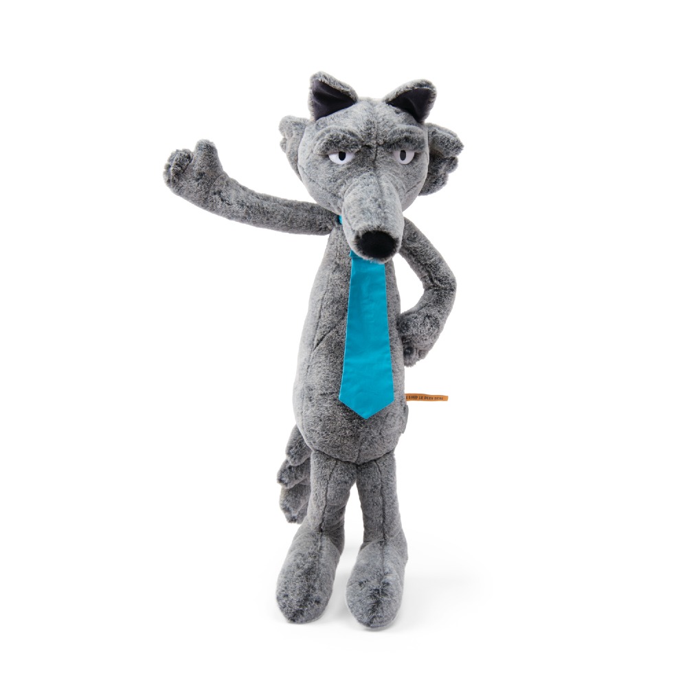 Moulin Roty Maskotka Wilk Géant 64 cm – duży pluszowy przyjaciel dla ...